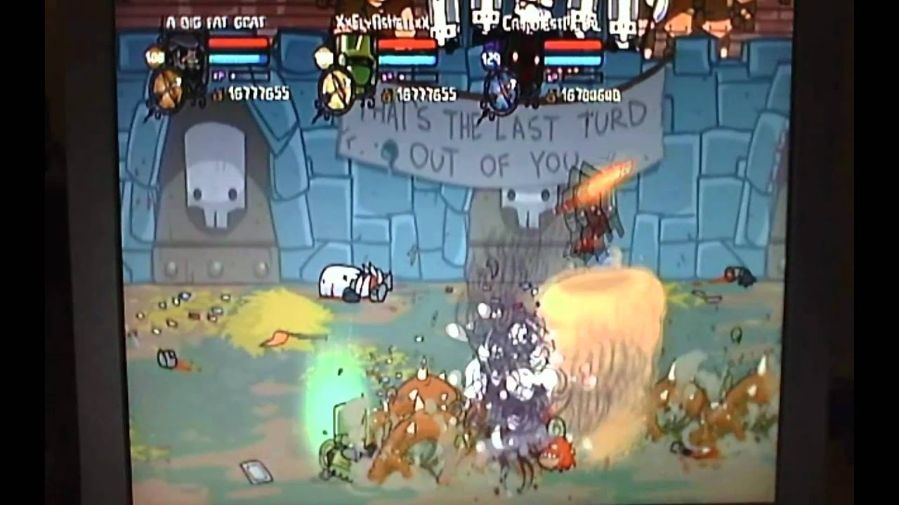 Castle Crashers Level Glitch - YouTube