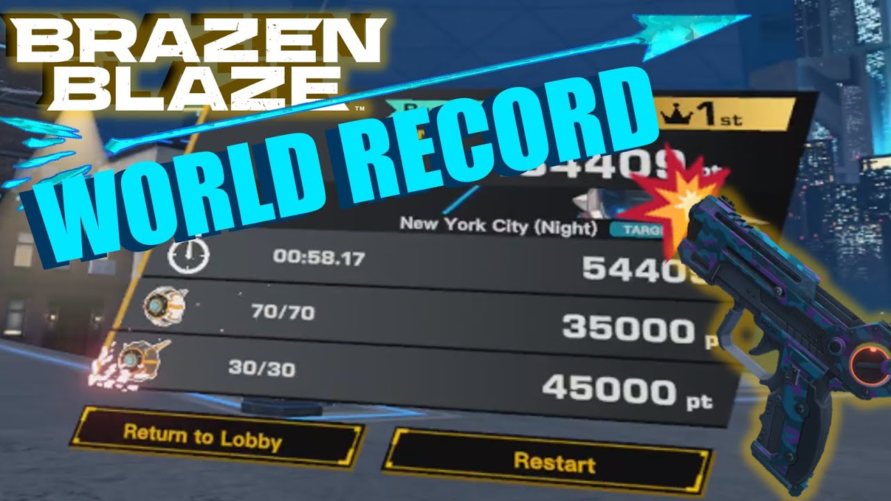 WORLD RECORD | Weekly Challenge 7 - Chillout: Any Sub Weapon | Brazen Blaze - YouTube