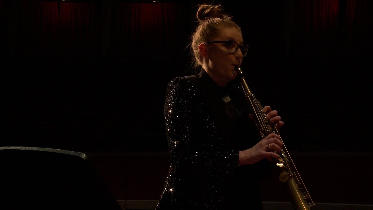 Jess Gillam on playing with the Royal Philharmonic Orchestra - YouTube