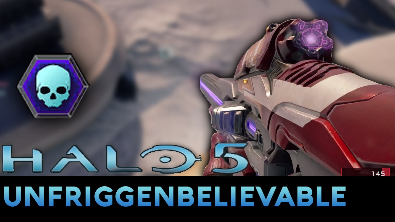 Halo 5: Guardians - Unfriggenbelievable with Pistol/SPNKr EM/BR/Blood ...
