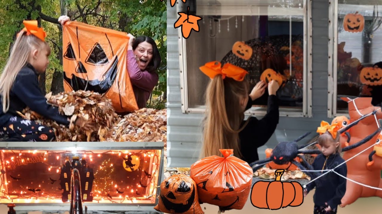 Decorating for FaLL + FALL Haul Hocus Pocus Gypsy Mobile Home - YouTube