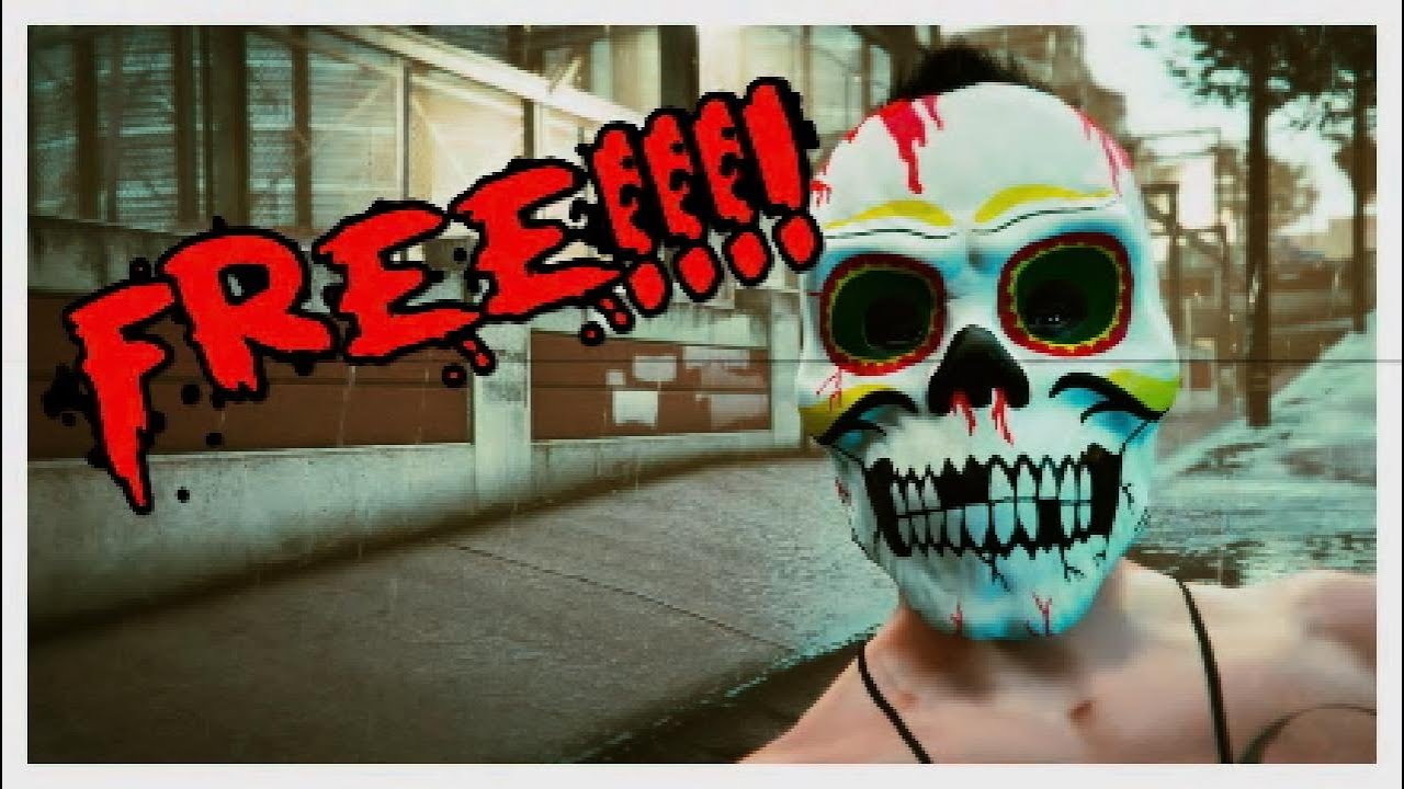 GTA 5 Online : FREE Login White Vintage Skull Mask Unlock (GTA w/c 26 ...