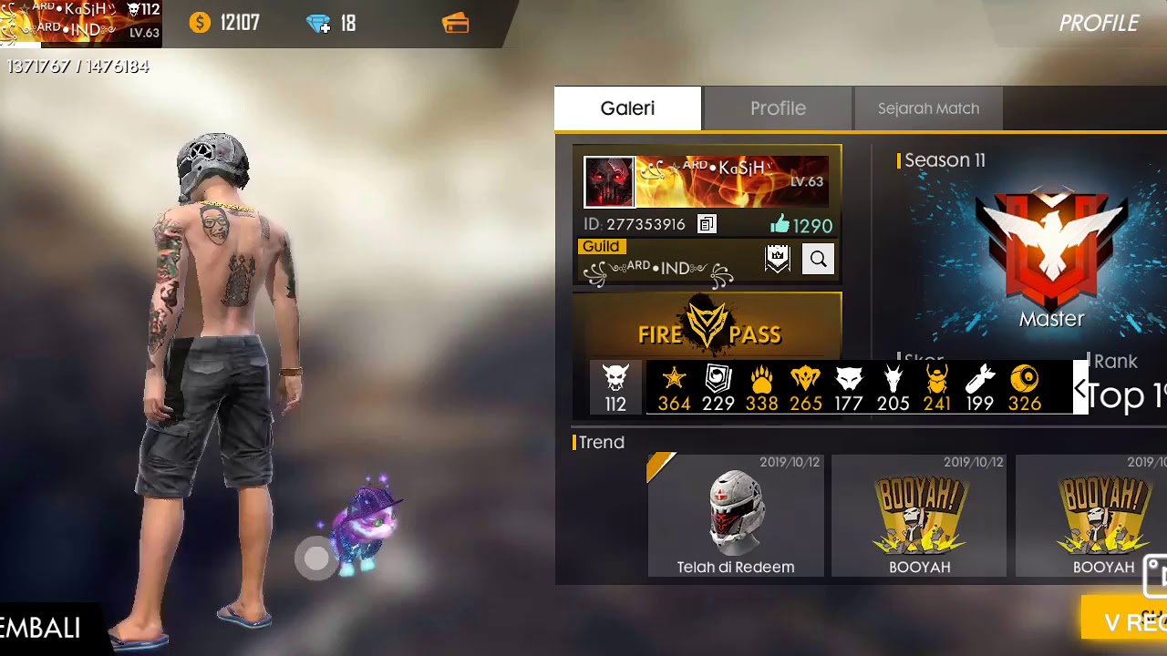 Jual akun 350.000 sekarang pangkat dm 3 yg beli komen - YouTube