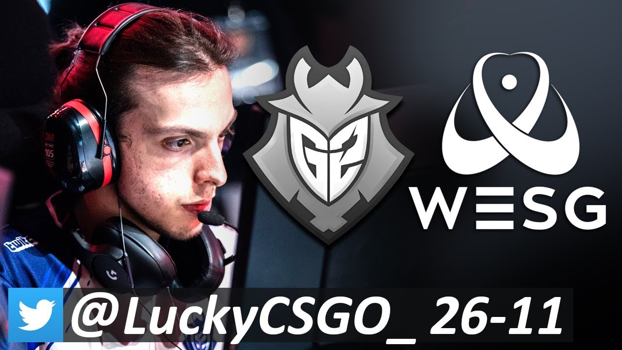 🇫🇷 Lucky 26-11 / G2 vs Defusekids - Cache / WESG 2018 North-West Europe Qualifier 2 - YouTube