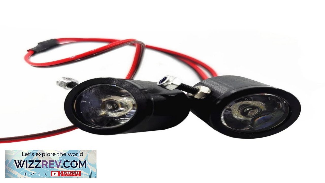 3W Spotlight Searchlight Headlight For 1/5/7 RC Car Short Course ...