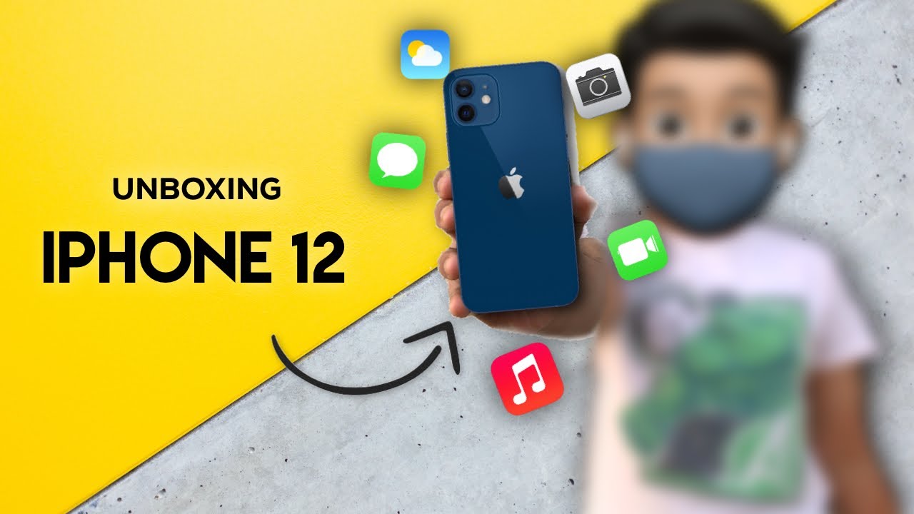 Unboxing - iPhone 12 (Navy Blue) - YouTube