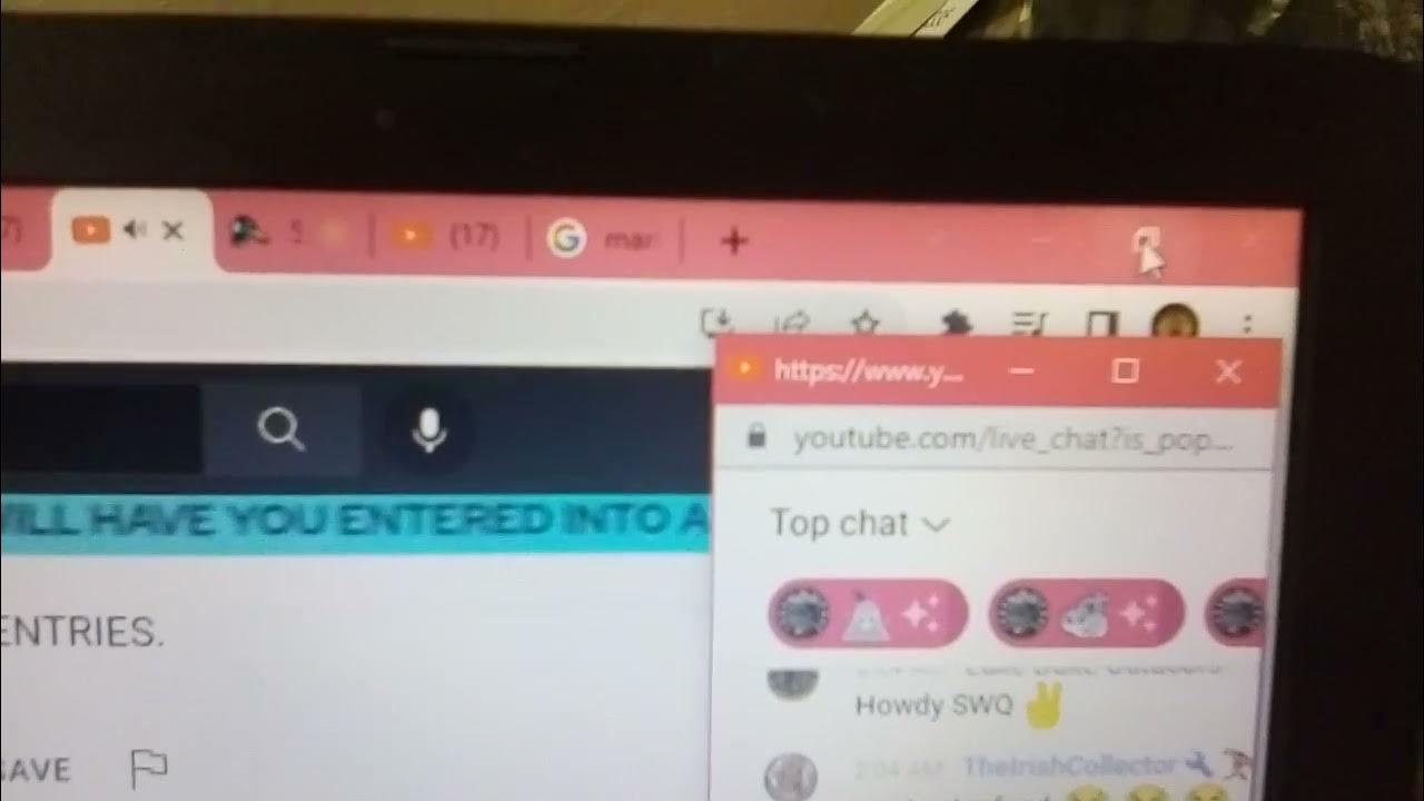 How to POP OUT the YOU TUBE chat on the side of your screen , and ...