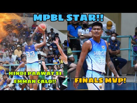 MPBL STAR EMMAN CALO GRABE GINAWA! MVP!! AIRJORGAW AT AIRPOYPOY DUNK SHOW! HINDI PINASOK SI POY!?