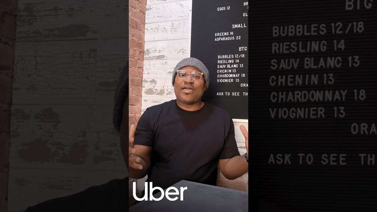 One Minute With Sommelier, André Hueston Mack | Uber 21+ - YouTube