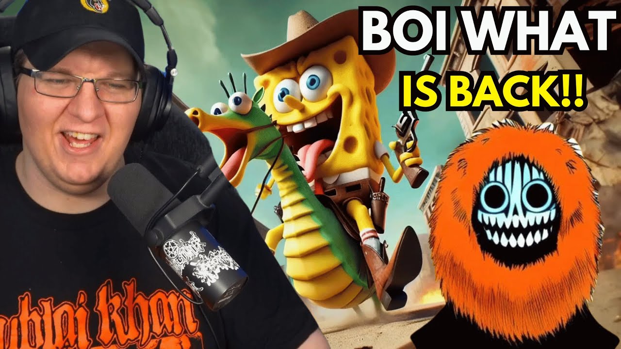 BOI WHAT is back with SPONGEBOB METAL?? "Rock Bottom" REACTION - YouTube