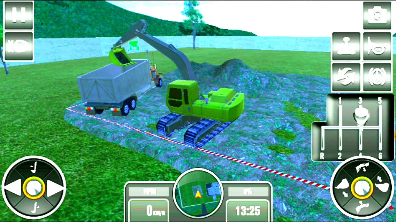 Real Excavator Simulator maste - excavator construction 3D #1 - Android ...