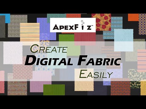 Create Variety of Virtual Fabric in "APEXFiz Design Jr." | 3D Fashion ...