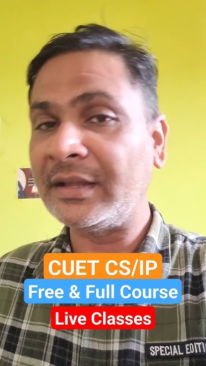Free Course CUET Computer Science 2024 Preparation | क्लास शुरू हो चुकी है | CUET IP Preparation ...