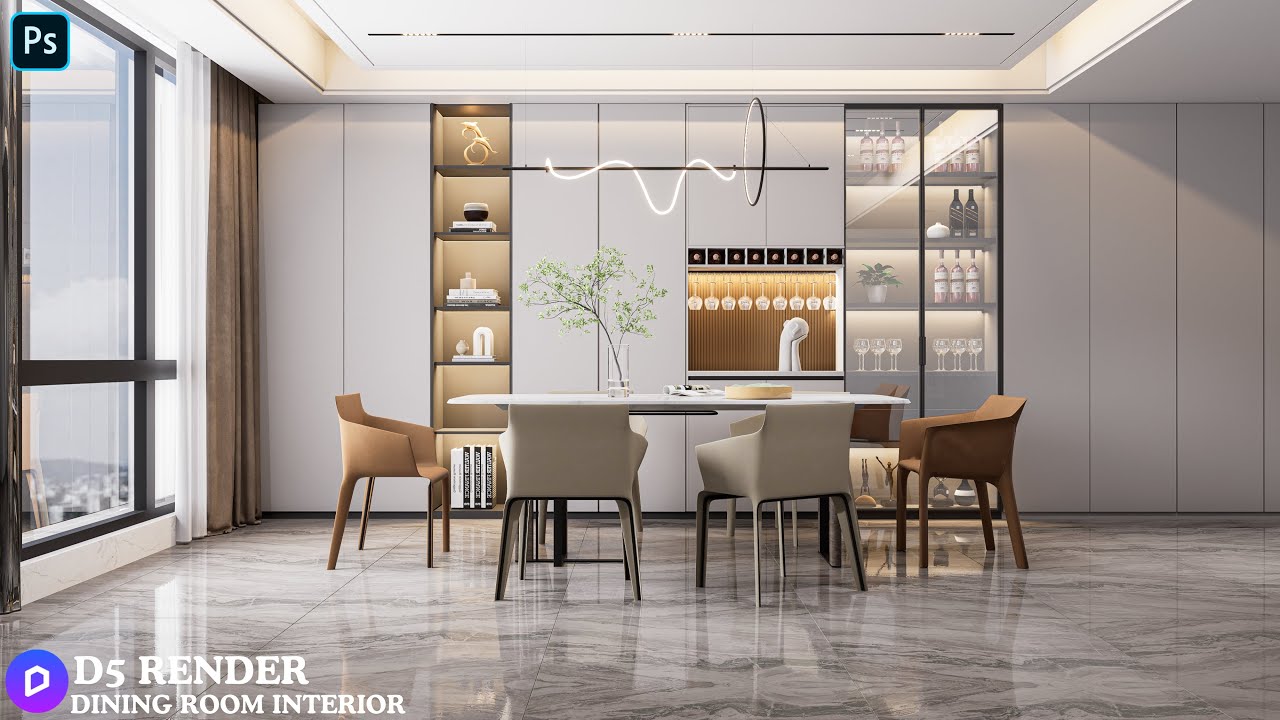 Realistic Interior Lighting Made Easy | D5 Render Tutorial. - YouTube