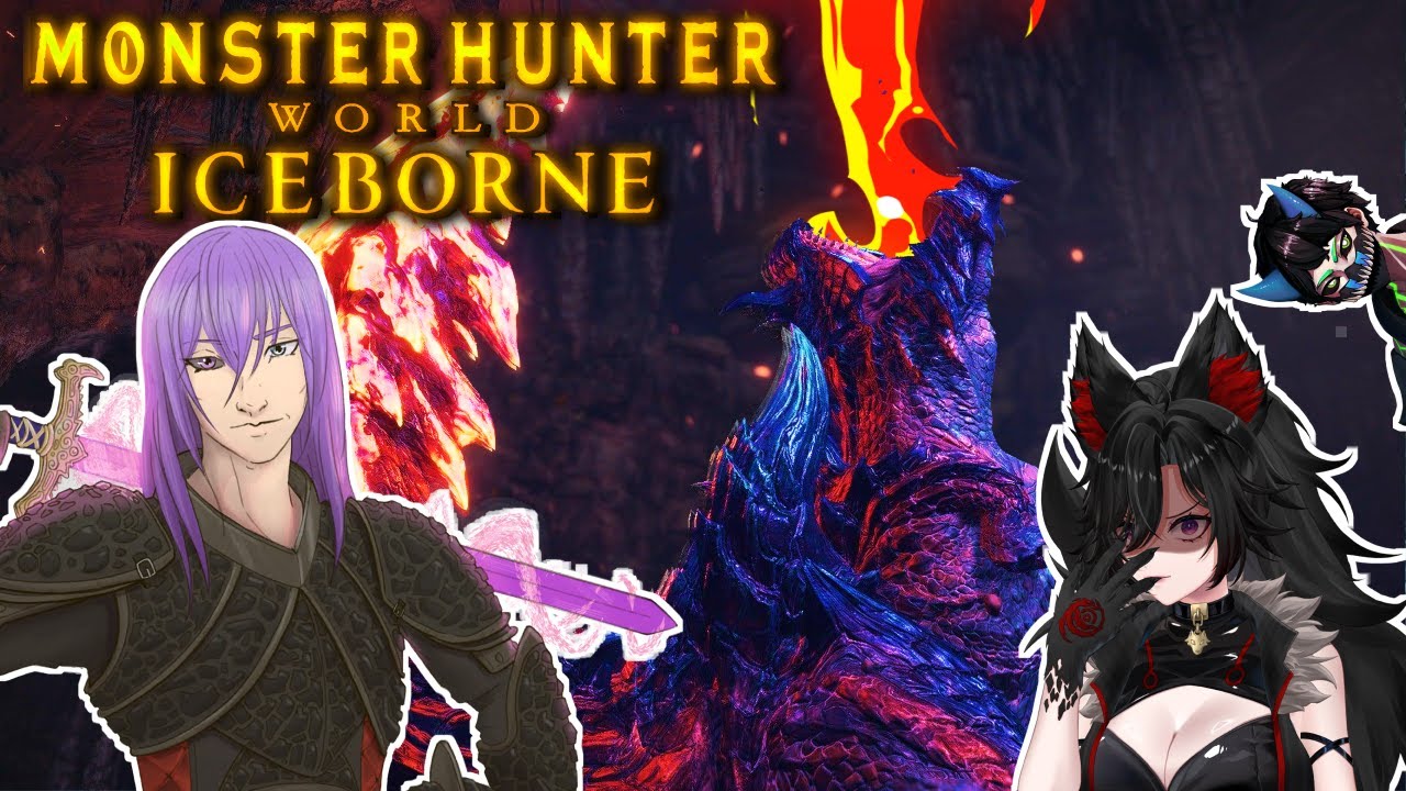 Flaming T-Rex!?【Monster Hunter Iceborne 】 - YouTube