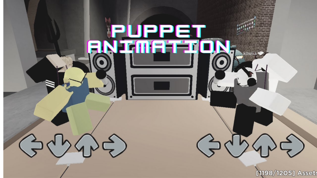 Trying Out The New PUPPET Animation | Roblox Funky Friday - YouTube