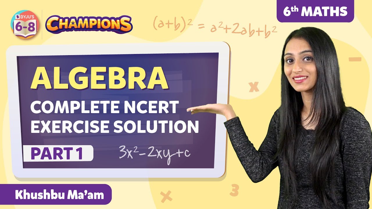 Algebra Class 6 Maths Chapter 11 Complete NCERT Exercise Solution Part 