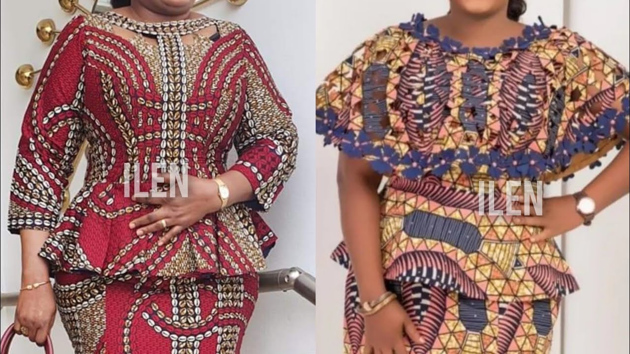 New Ankara Styles For Women 2024: African Dresses In Pagne |Skirts ...