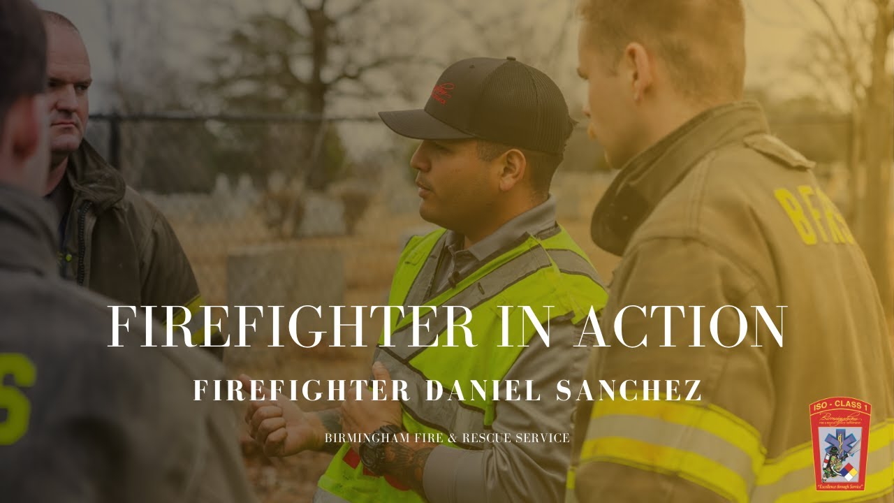 Firefighter In Action: Firefighter Daniel Sanchez - YouTube