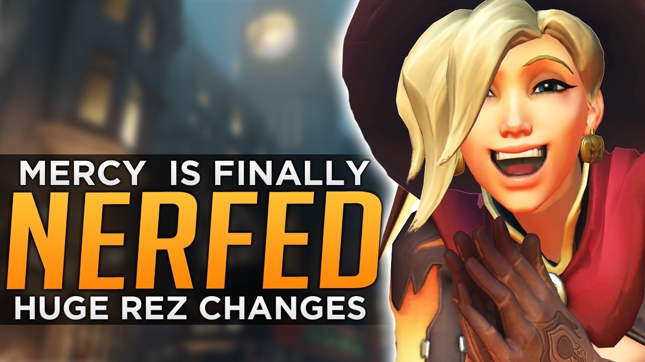 Overwatch: MERCY REZ HUGE NERF! - Ana Buffed! - YouTube