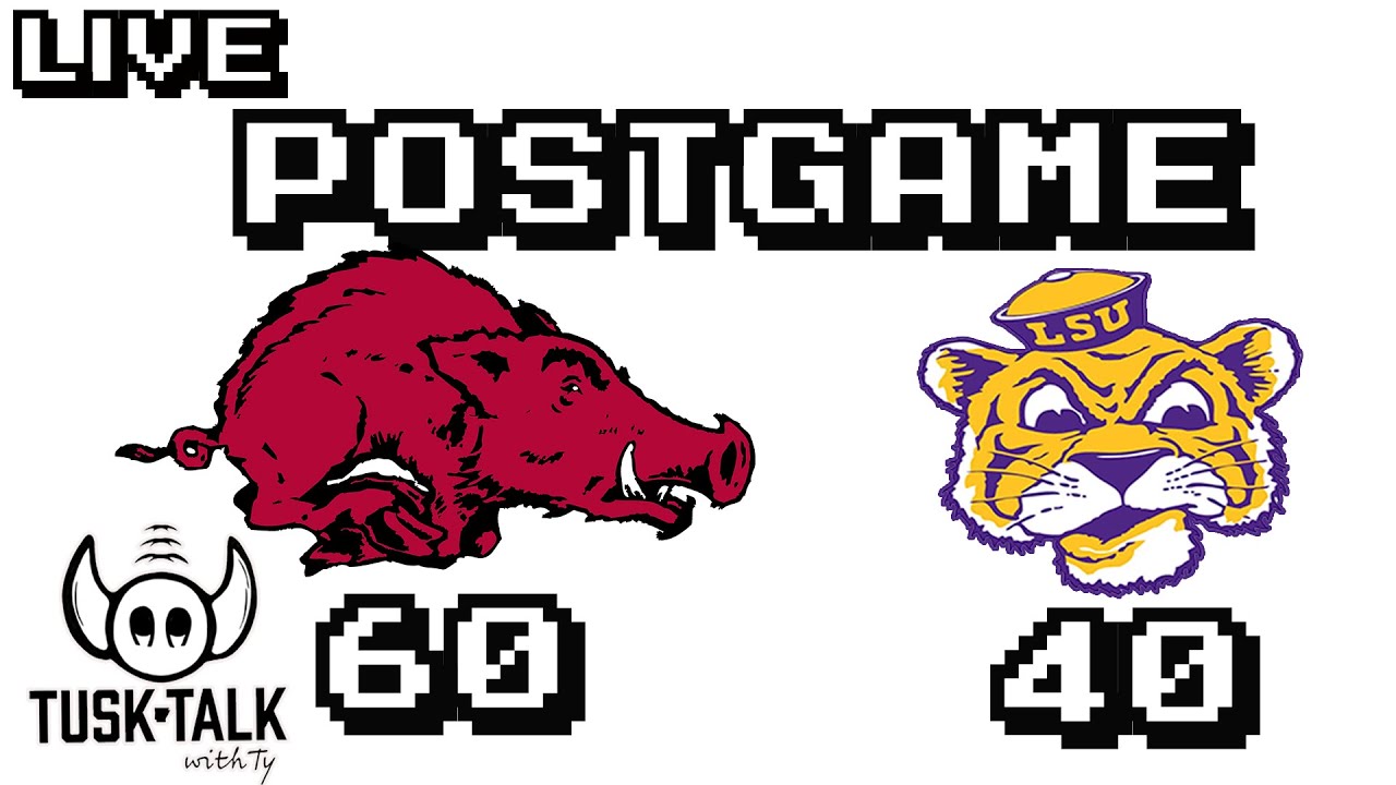Razorbacks Smoke The LSU Tigers 60-40 - YouTube