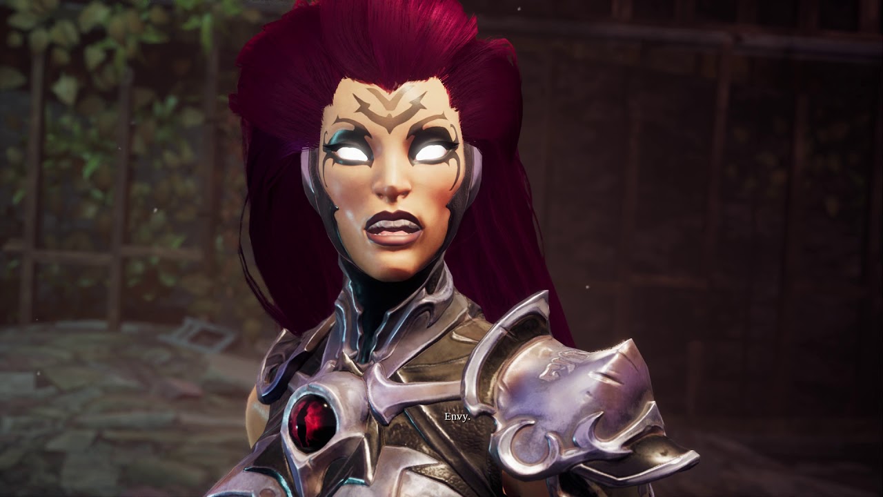 Darksiders 3 - Envy Boss: Envy Introduction "Protecting Humans?" Fury ...
