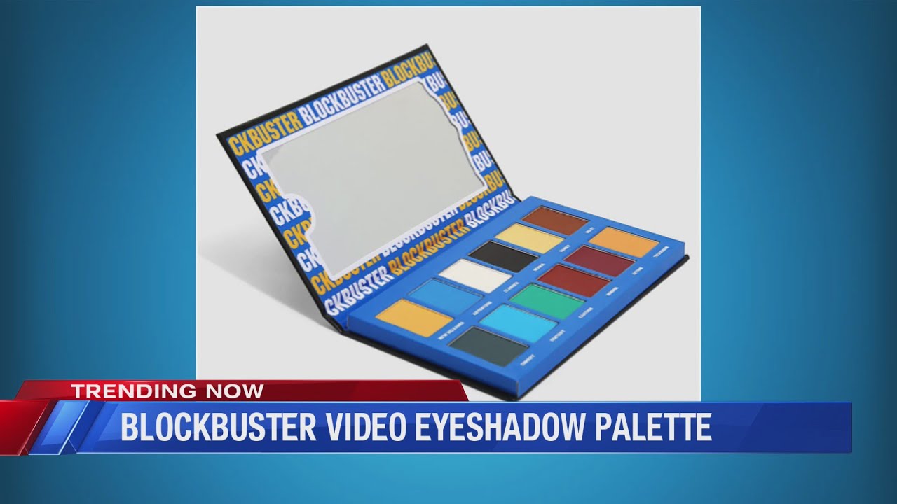 TRENDING: Blockbuster Video Eyeshadow Palette - YouTube