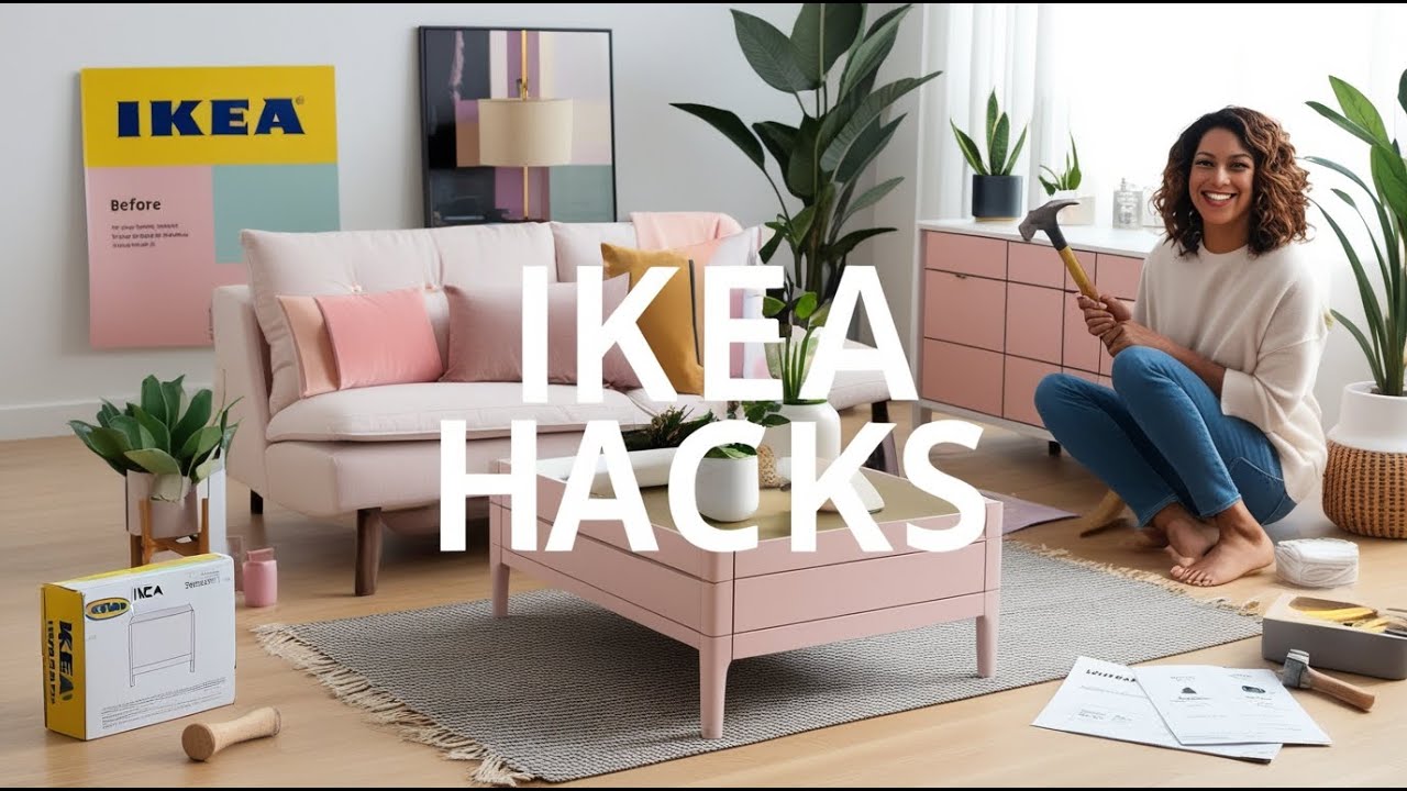 IKEA Hacks: Transform Cheap Furniture into Designer Masterpieces! - YouTube