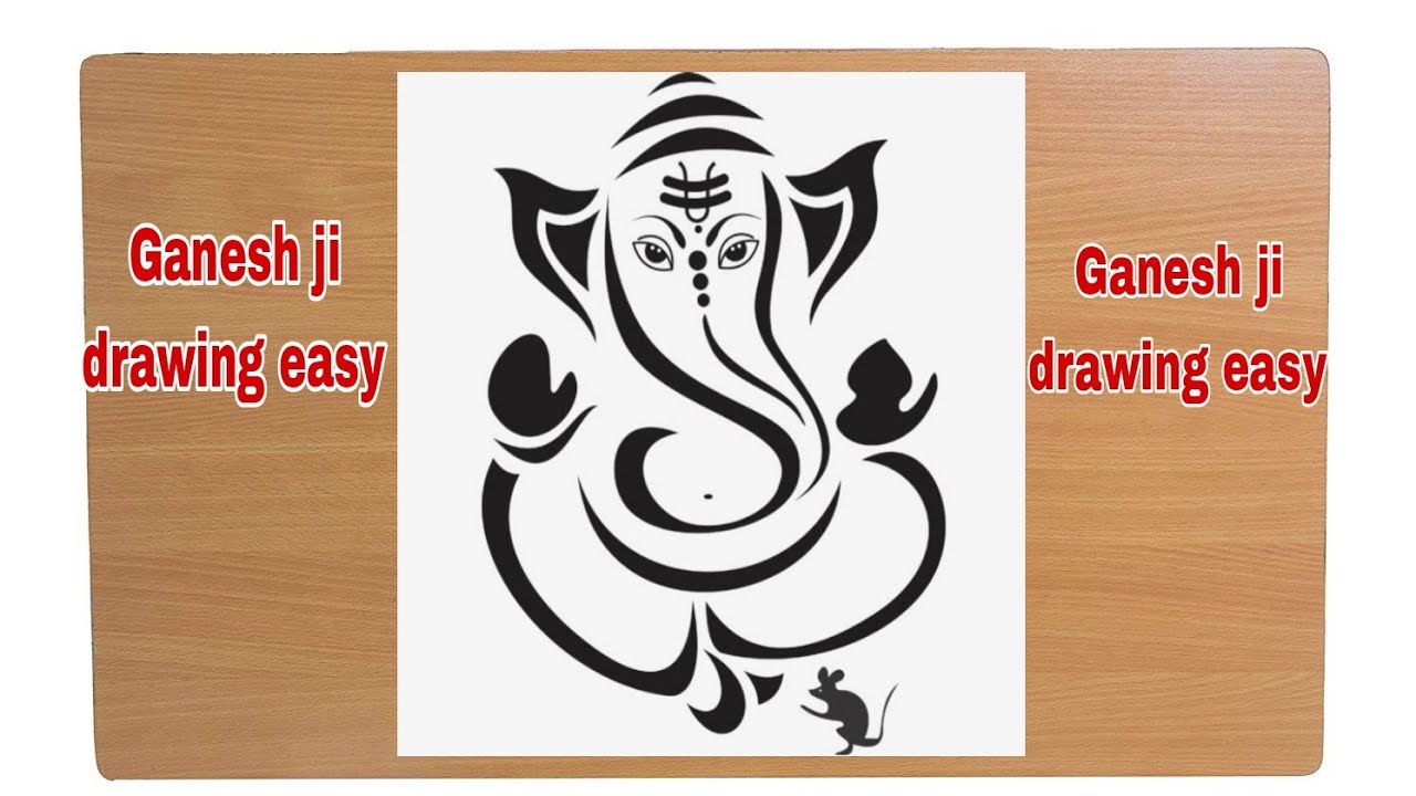 Ganesh ji drawing video || easy drawing video || Ganesh drawing easy ...