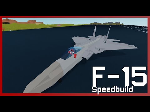 F15 Speedbuild | Plane Crazy - YouTube