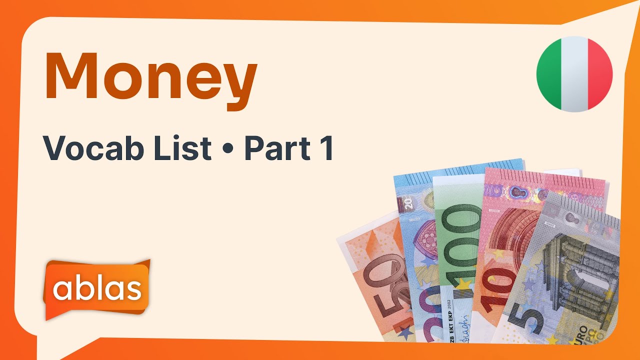 Money | Italian Vocabulary List (Part 1) - YouTube