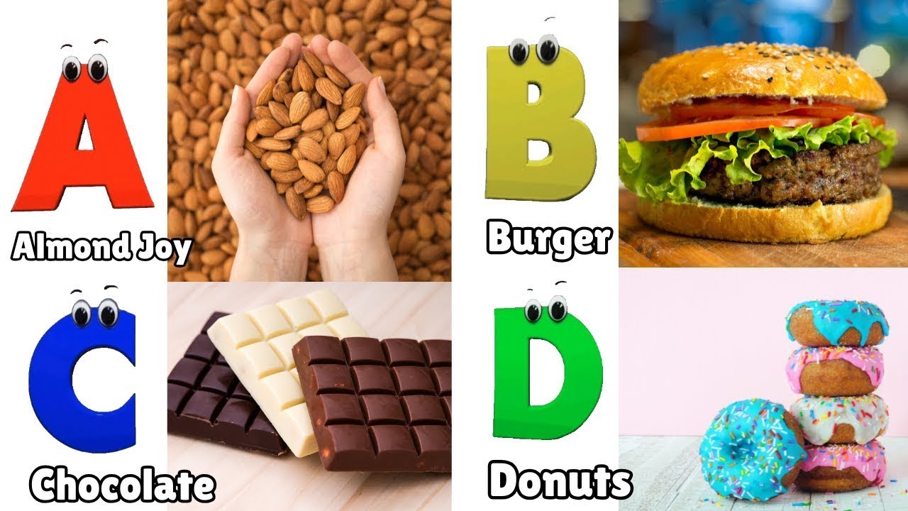 Food ABC Song | Food Alphabet Song | Phonics song a to z | Learn ABC ...