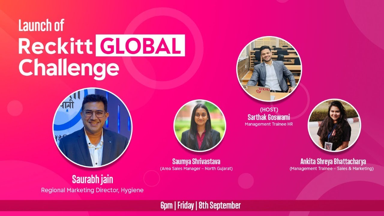Reckitt GLOBAL Challenge Live Launch - YouTube