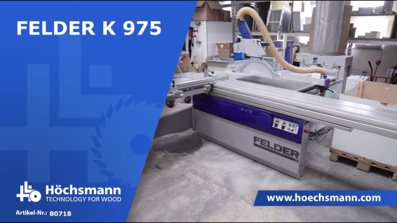 FELDER K 975 (Höchsmann Klipphausen) - YouTube