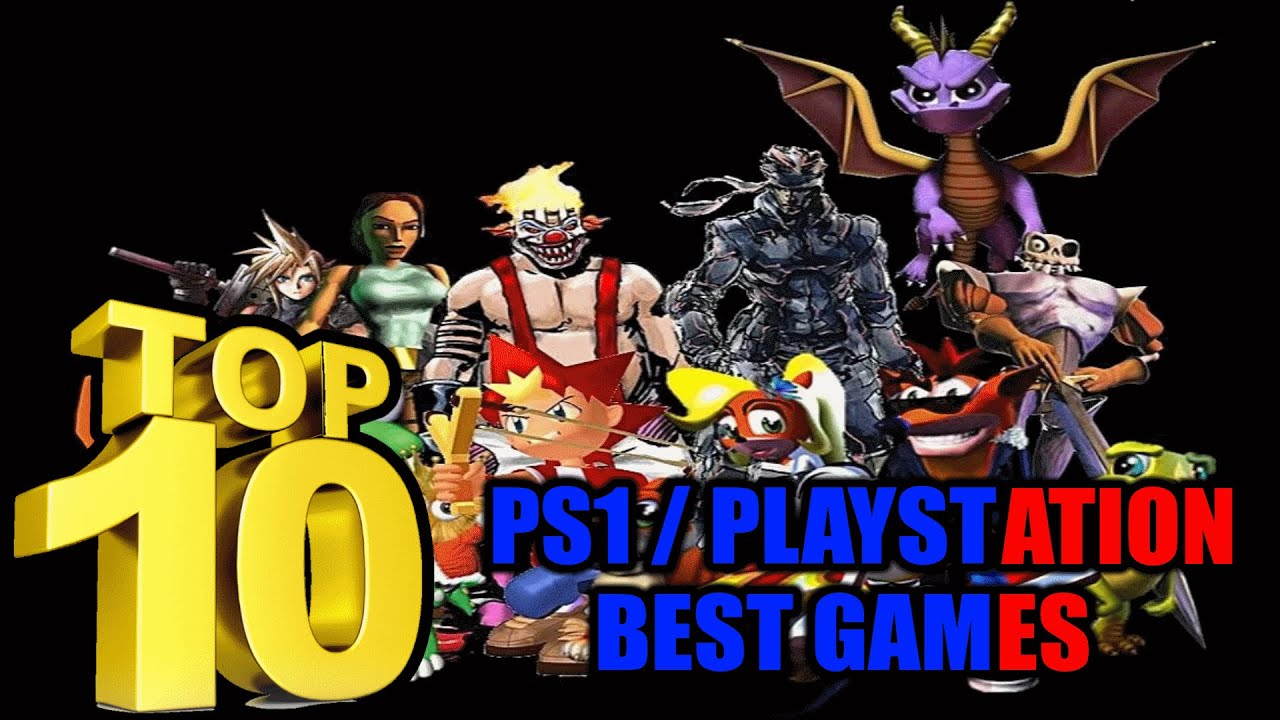 Top 10 PS1 / Playstation Games - TOP 10 SHOW - All Time Best Games ...