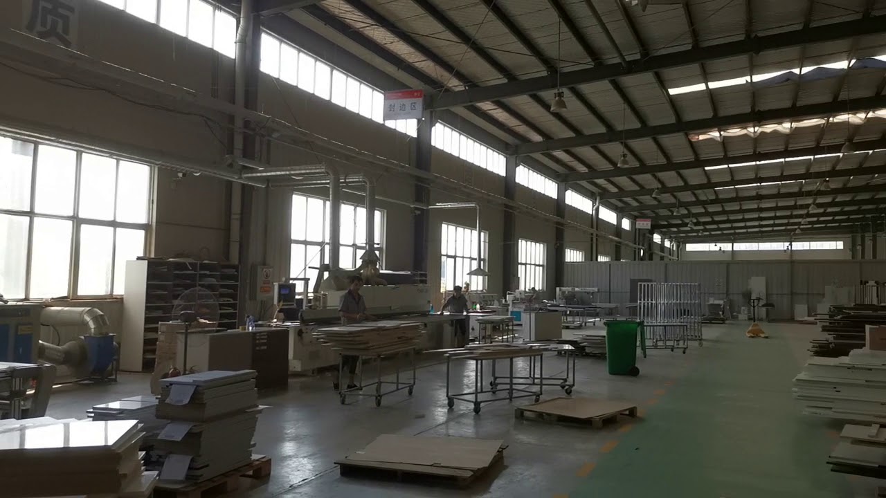 Panel Furniture Factory in China - YouTube