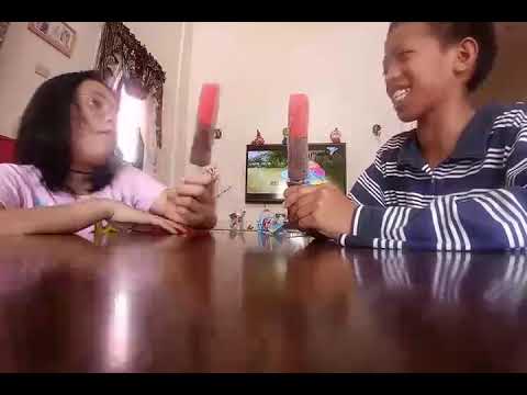 Ice pop challenge with my bestfriend erron - YouTube