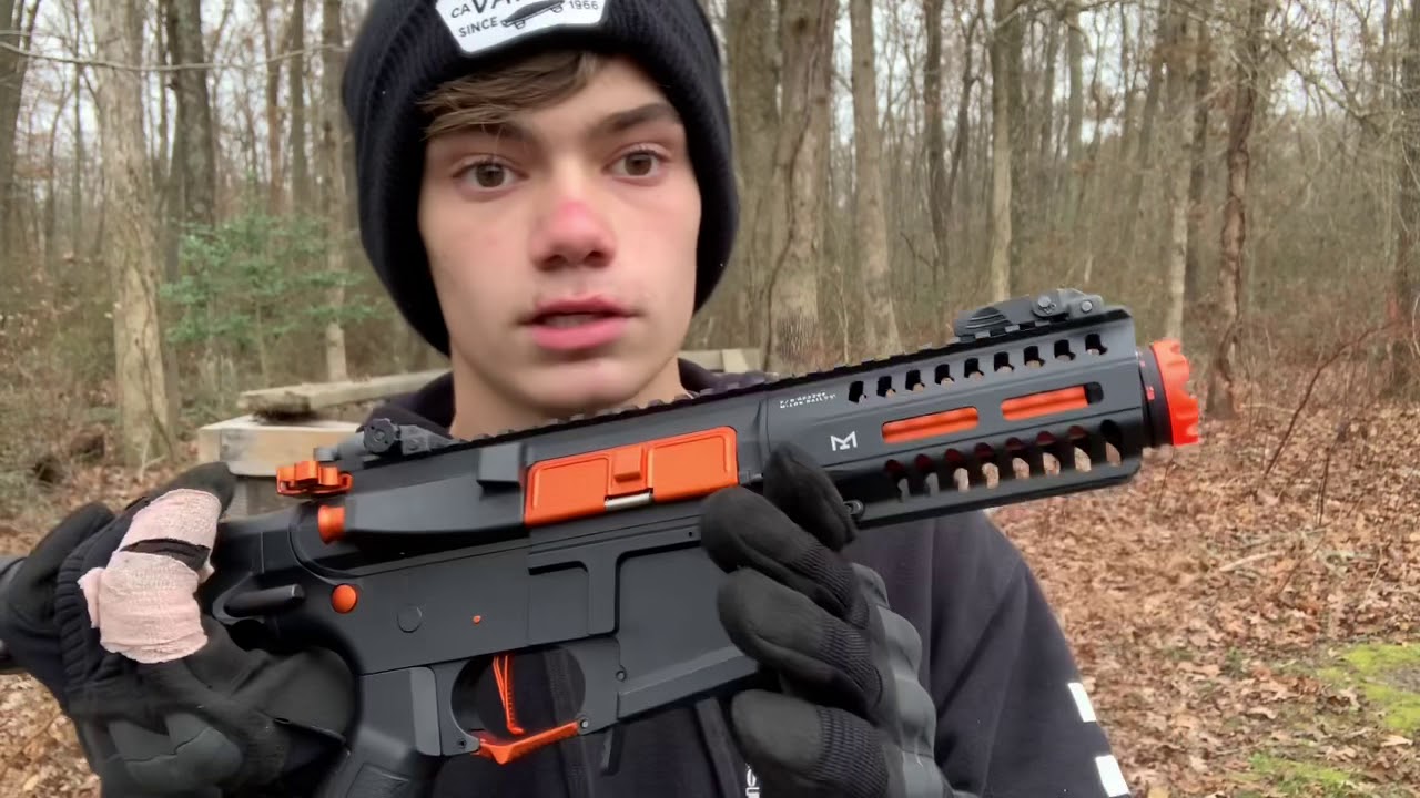 Airsoft ARP-9 G&G Review - YouTube