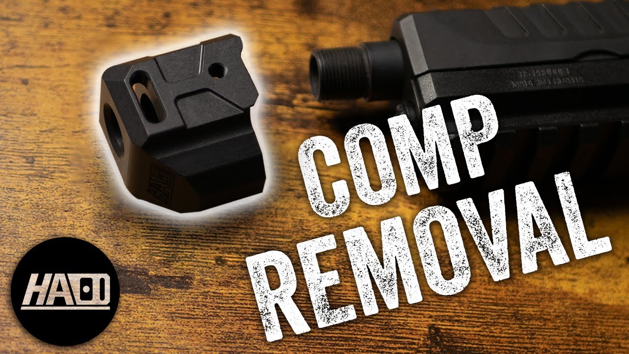 How to Remove a Pistol Compensator - YouTube