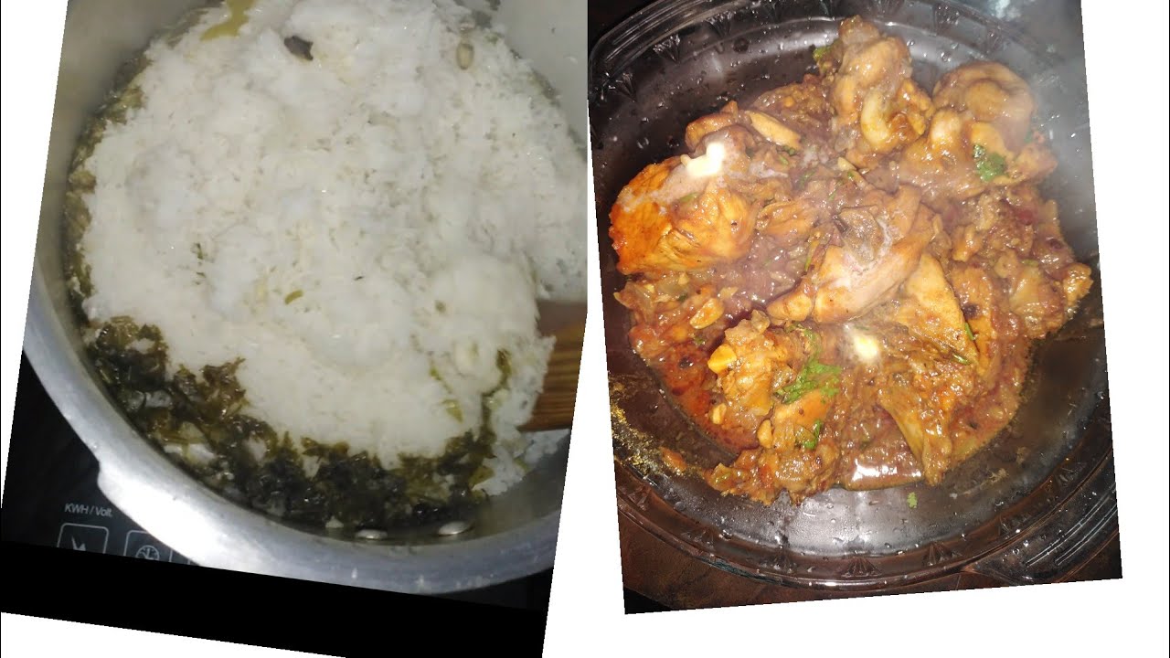 Lemon rice with panjabi chicken masala - YouTube