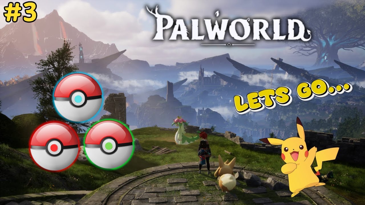 Exploring world and Catching new pals | Palworld Gameplay Series - YouTube