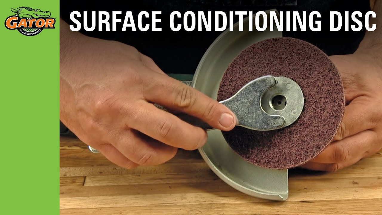 How-to Install a Surface Conditioning Disc - YouTube