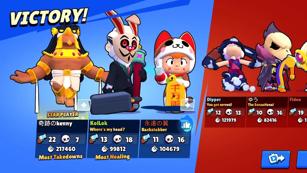 #kollok 🥰I am the Healer !! 🏆5300 Mythic II Ranked Gameplay - Brawl ...