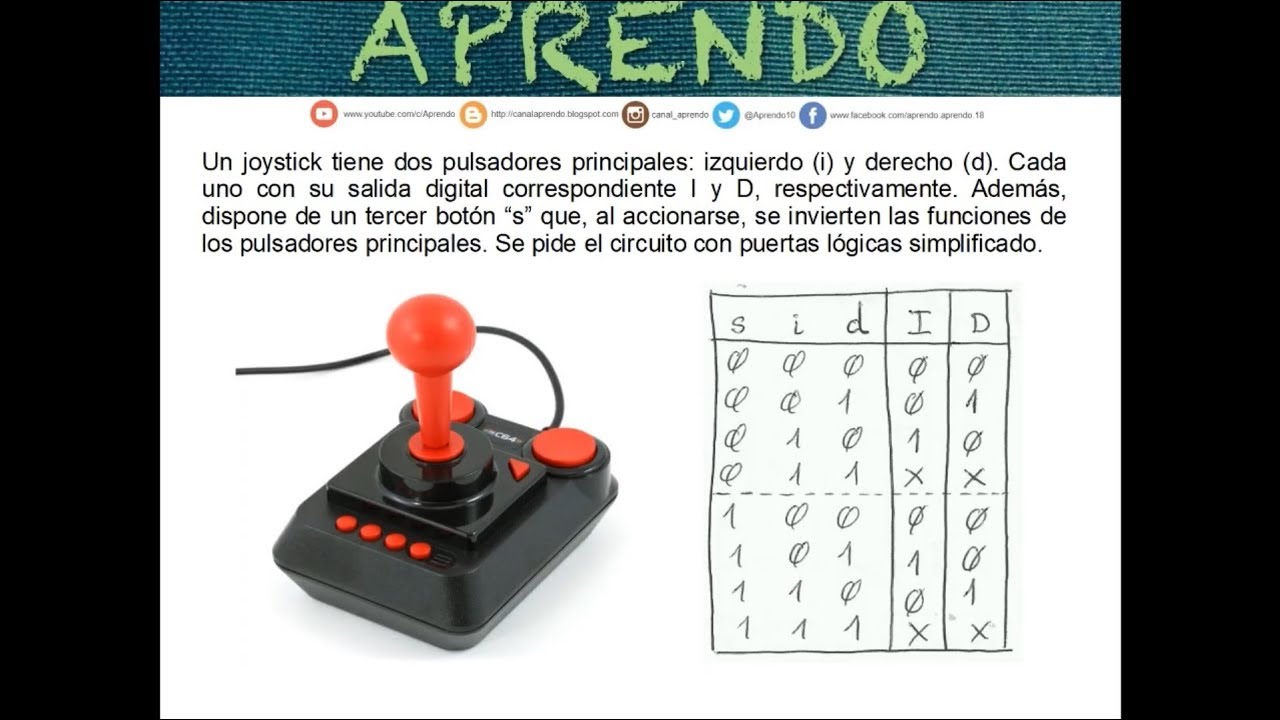 Aprendo - Joystick Electrónica Digital - Tecnología - YouTube
