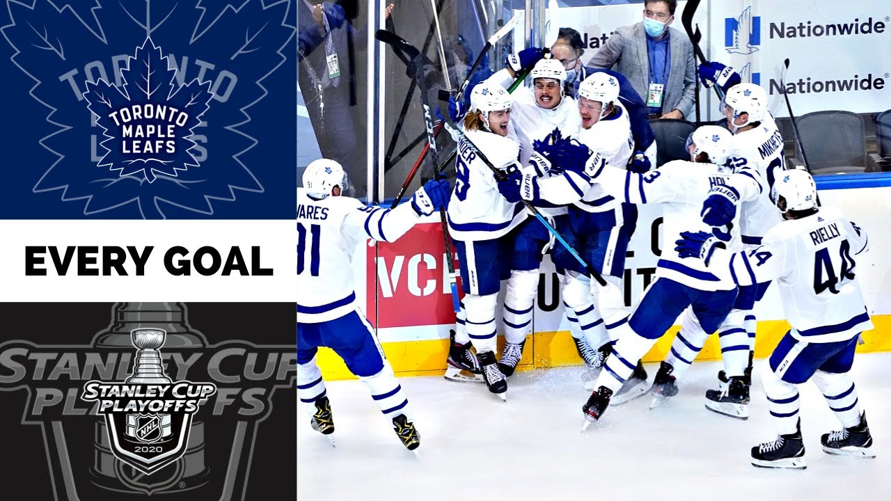Toronto Maple Leafs | Every Goal from the 2020 Stanley Cup Playoffs ...