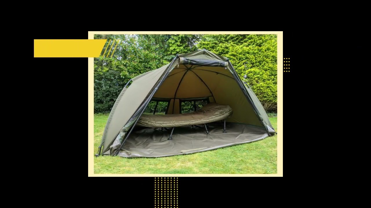 FLASH SALE**** Cyprinus® Typhoon Storm Brolly / Bivvy System - YouTube