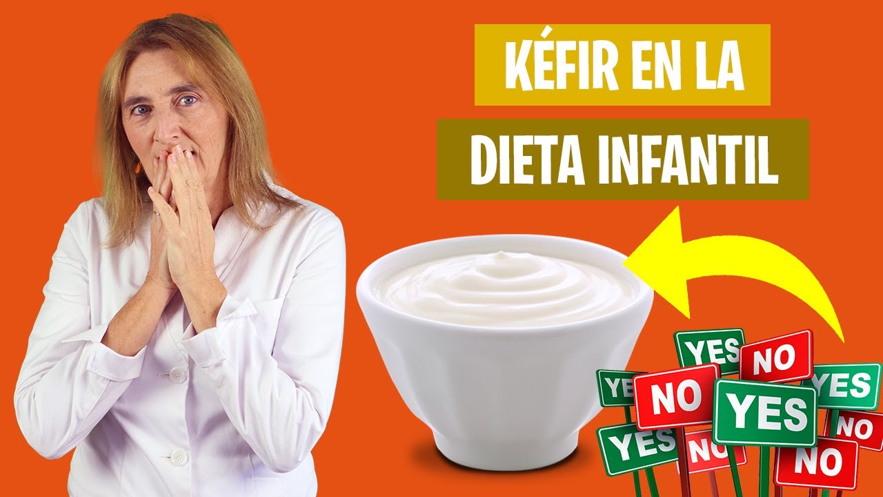 KÉFIR para los NIÑOS | ¿Pueden tomar kéfir los niños? | Nutrición ...