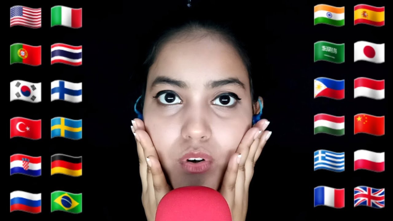 ASMR "Mouth Sounds" In Different Languages - YouTube