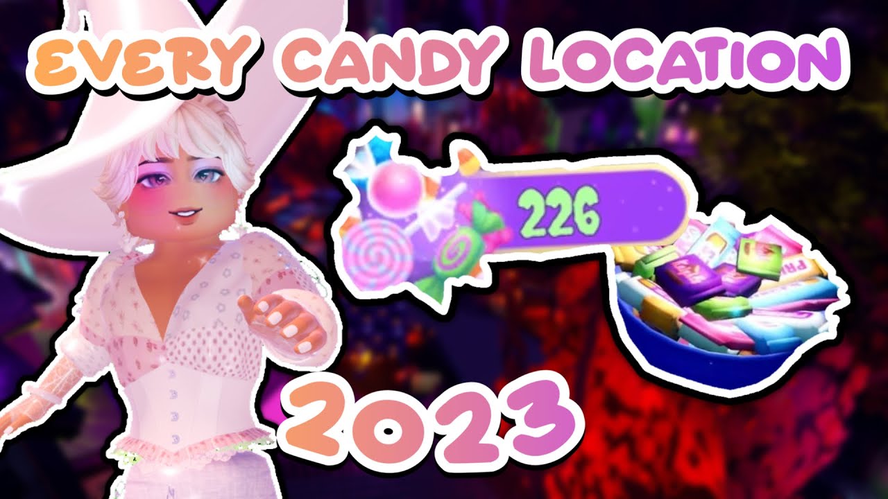 Every candy bowl location in Royale High | Royalloween 2023 🏰🎃 - YouTube
