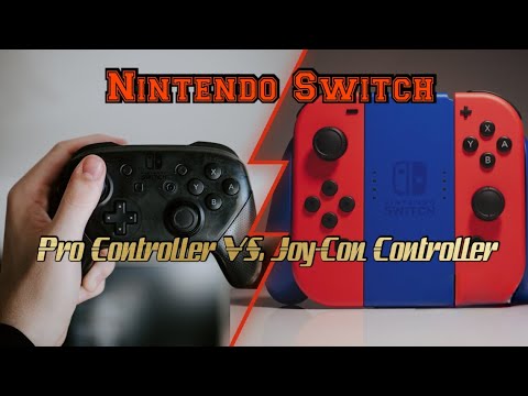 Nintendo Switch Pro Controller VS. the Joy-Con Controllers: Which one ...